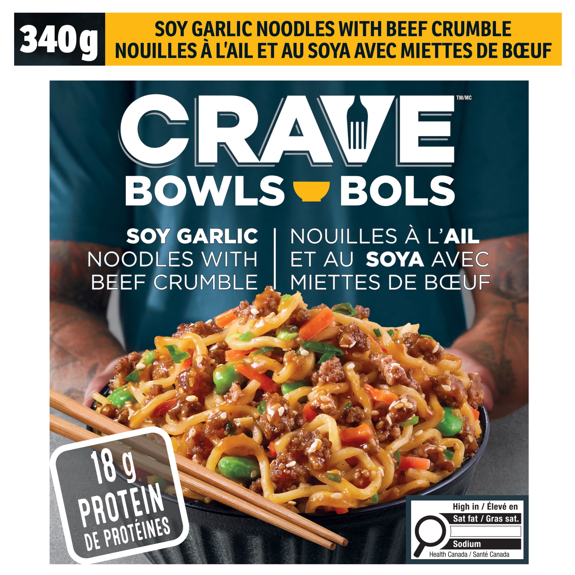 Click here for Crave Soy Garlic Noodles With Beef Crumble Noodle... prices
