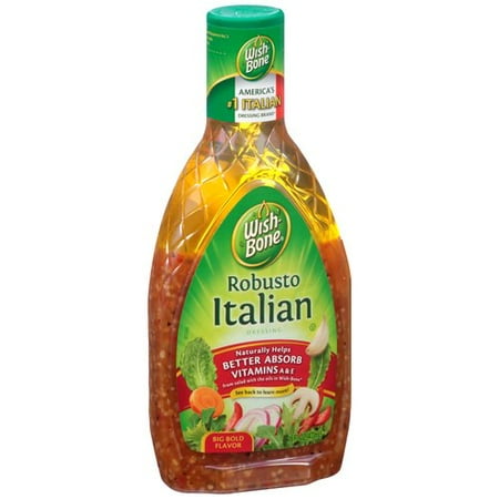 Wish-Bone Robusto Italian Salad Dressing 16 fl. oz. Bottle - Walmart.com