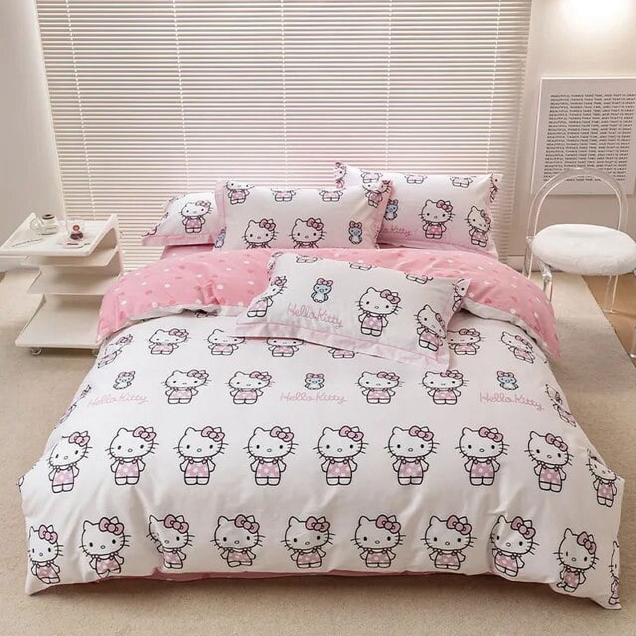 Click here for Sanrio Hello Kitty Bedding Set 100cotton Duvet Cov... prices
