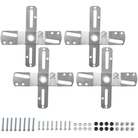 4 Set 4" Cross-Shaped Universal Light Fixture Crossbar-Lighting ...