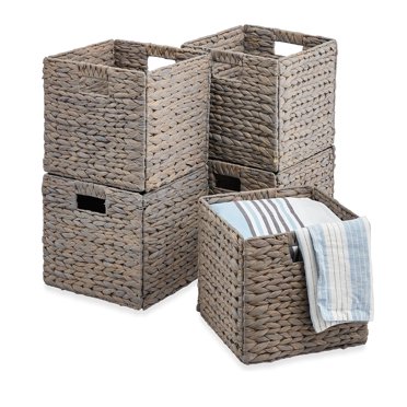 Costway 110L Handwoven Rattan Cloth Clothes Laundry Basket with Lid ...