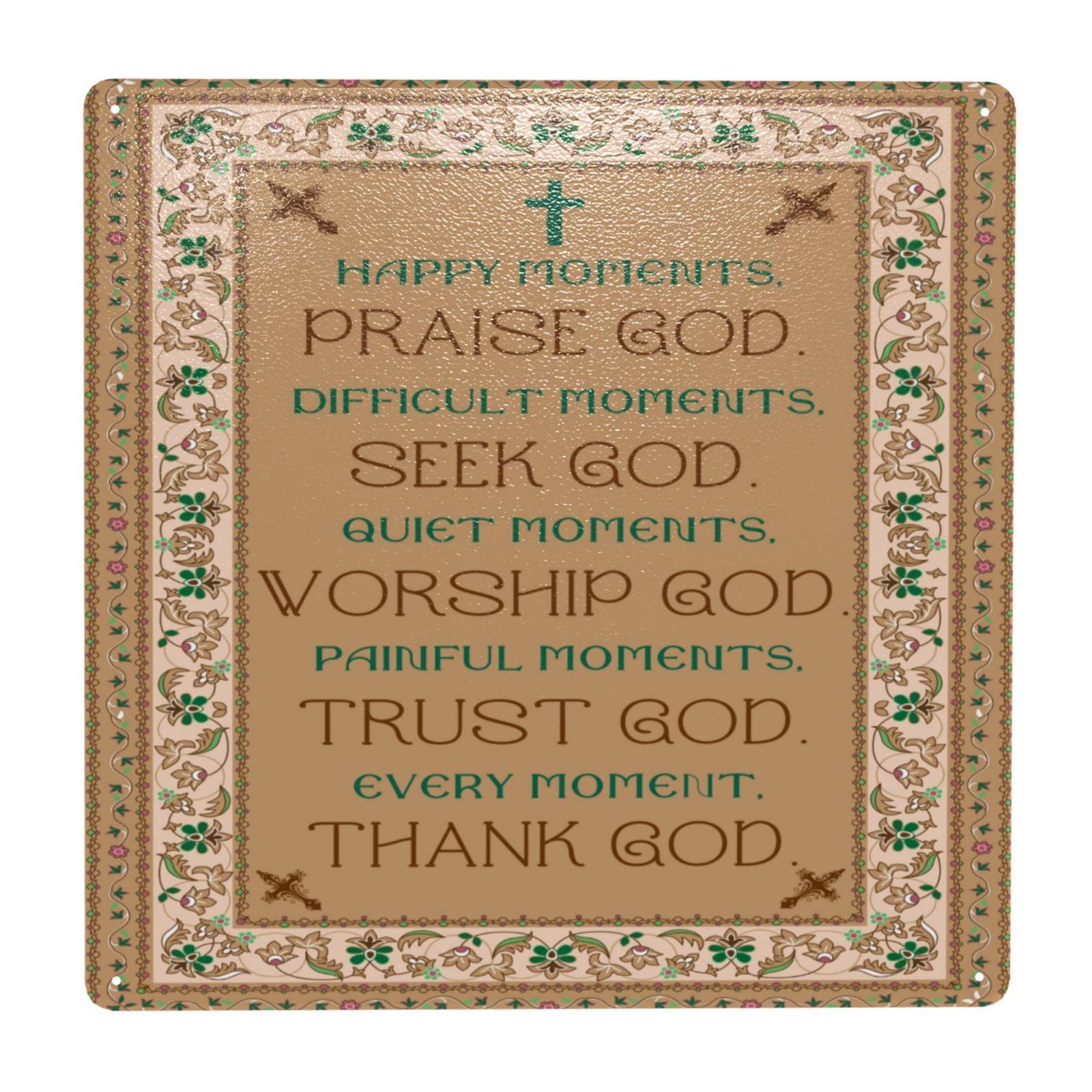 VIVACITE Christian Signs for Home Decor Christian Wall Decor for ...