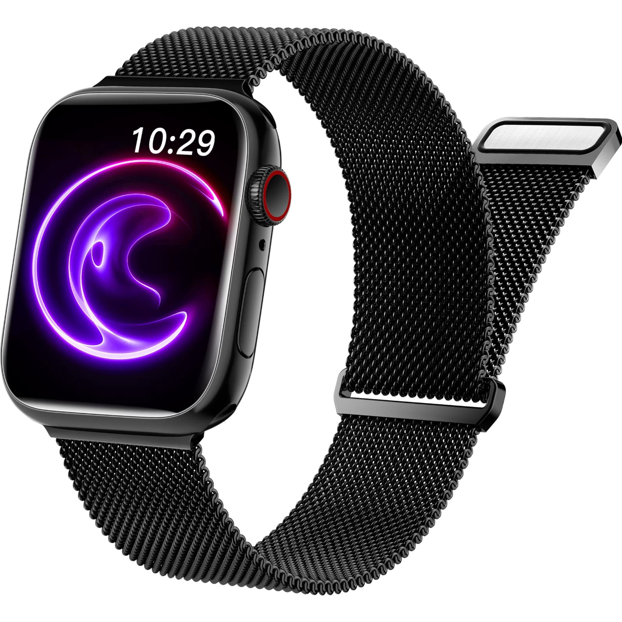 Yepband (1pack/2pack) Compatible With Apple Watch Band Metal 40mm 45mm 44mm 38mm 49mm 42mm 41mm For Women Men  Stainless Steel Milanese Loop Strap Wri