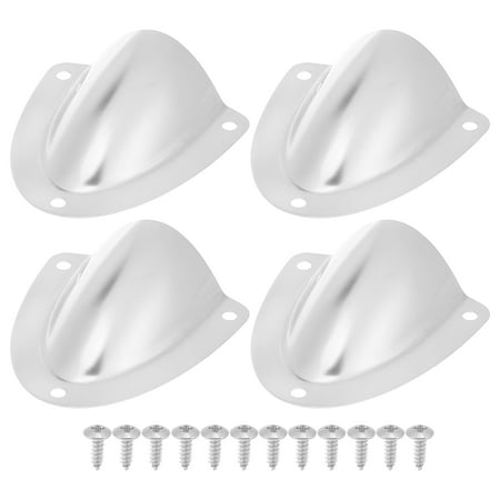 4 Pcs Boat Wire Cover 316 Stainless Steel Transducer Cable Cover Clam ...
