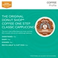 The Original Donut Shop One Step Classic Cappuccino Flavored K Cup