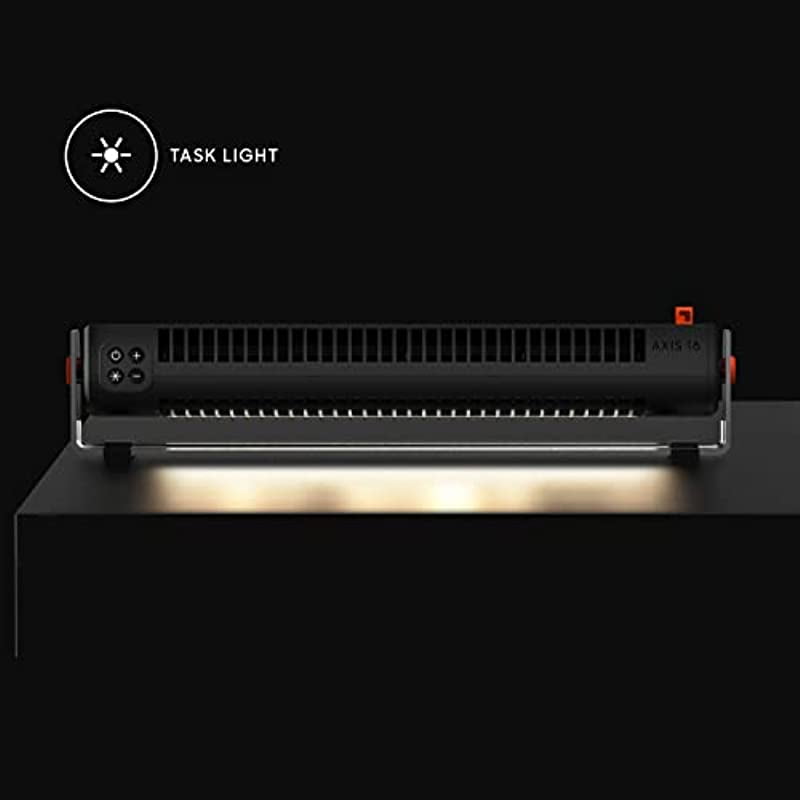 Buy Sharper Image AXIS 16 Airbar Tower Desk Fan with Task Light, Full ...