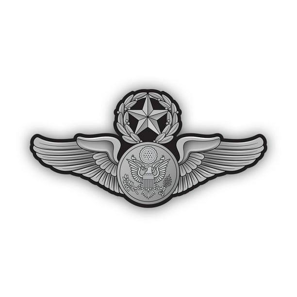Enlisted Air Crew USAF Sticker Decal - Self Adhesive Vinyl ...
