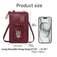 Casual Women Crossbody Phone Bag Minimalist Design Women Crossbody Soft ...