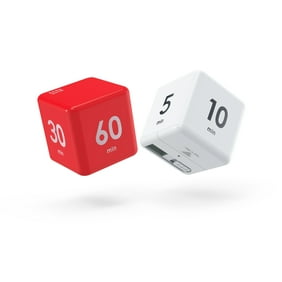 TimeCube Plus 5-15-30-60 Minute Preset Timer- White - Walmart.com
