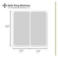 Exlonjet Split King Sheets Sets for Adjustable Bed, 800 Thread Count ...