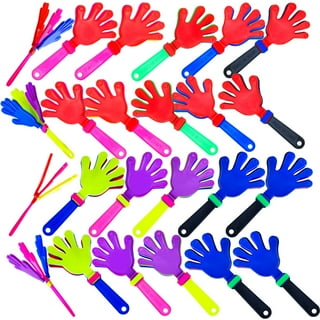 Purple Plastic Hand Clappers - Party Favors - 12 Pieces - Walmart.com