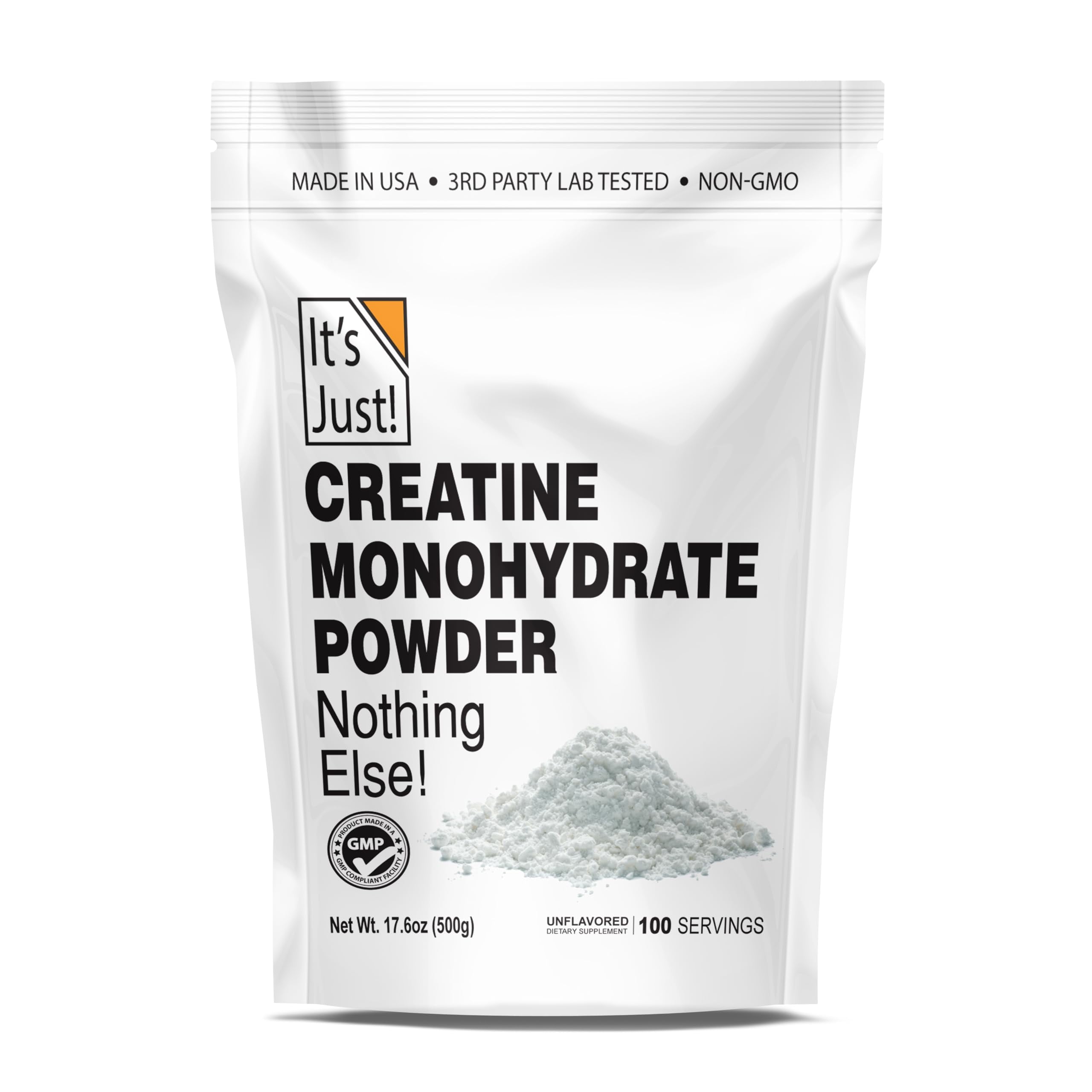 It's Just! - Creatine Monohydrate Powder, Pure Creatine Powder, Made in ...