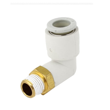 8mm x 1/8" PT Push In One Touch L Shaped Quick Fitting Connector ...
