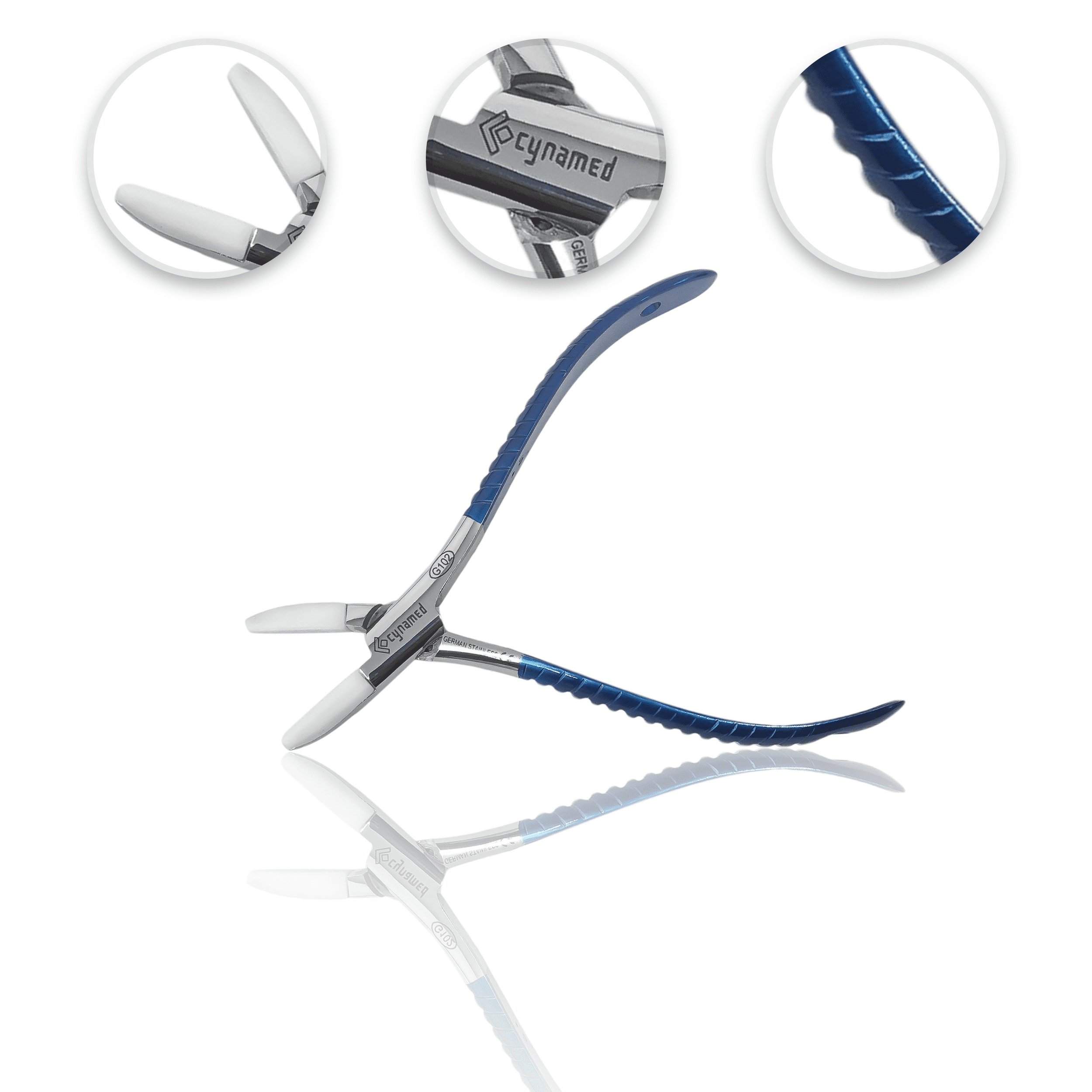 Cynamed Premium Round/Tapered Optical Pliers - Looping, Chain, Guild ...
