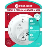 First Alert BRK SCO2B Smoke and Carbon Monoxide (CO) Detector with 9V ...