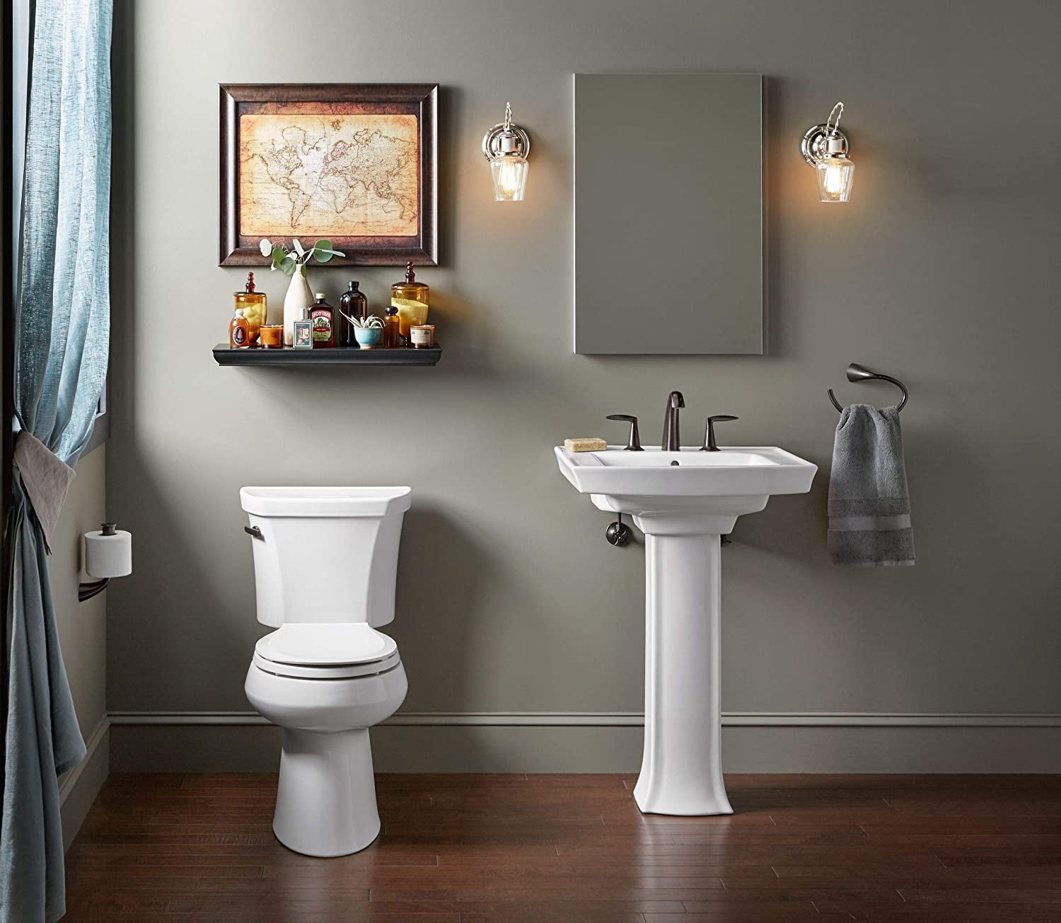Kohler Pedestal Sinks And Toilets