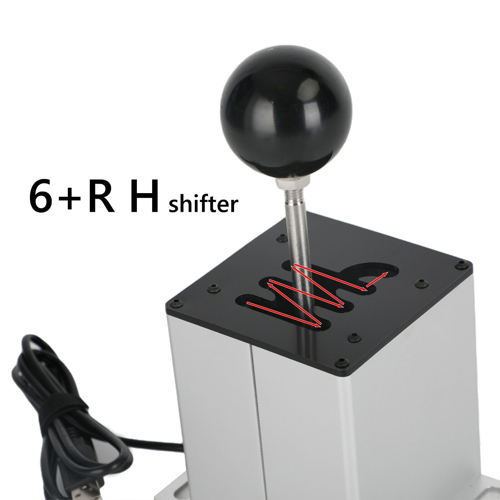 Buy Racing Game USB H Gear Shifter Sequential Shifter for Logitech for ...