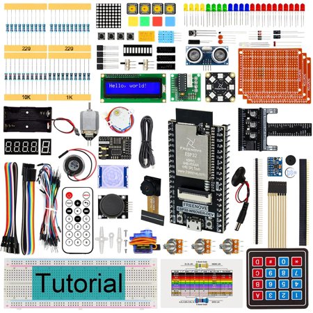 Freenove Ultimate Starter Kit for ESP32-WROVER (Contained) (Compatible with Arduino IDE ...