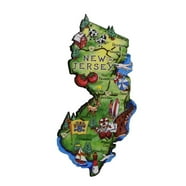 Wisconsin State Artwood Jumbo Fridge Magnet Large Refrigerator Travel ...