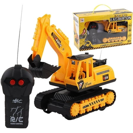 Remote Control Digger, Kids Remote Control Excavator, Remote Control ...