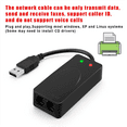 USB Fax Modem Dual Port USB2.0 56K V.92 V.90 External Modem Driver for Win 7 8 10 XP Receive ...