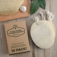 Gaia Guy Natural Dish Sponge 10 Pack, Biodegradable Loofah Scrubber ...