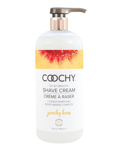 COOCHY Shave Cream - 32 oz Peachy Keen - Walmart.com - Walmart.com