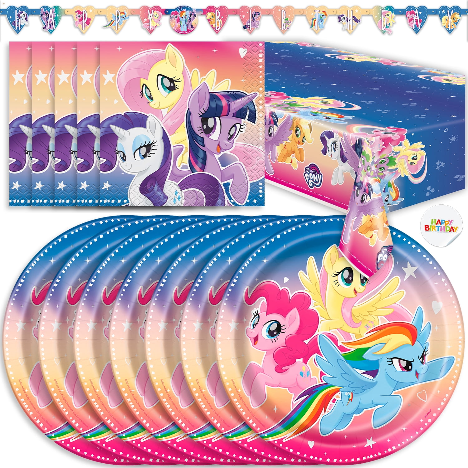 My Little Pony Happy Birthday Banner