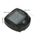 English Mountain Bike Speedometer, Universal Fit LCD Digital Display ...