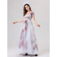 Tsseiatte Women Halloween Zombie Bride Costume Bloody Lacing Corset ...
