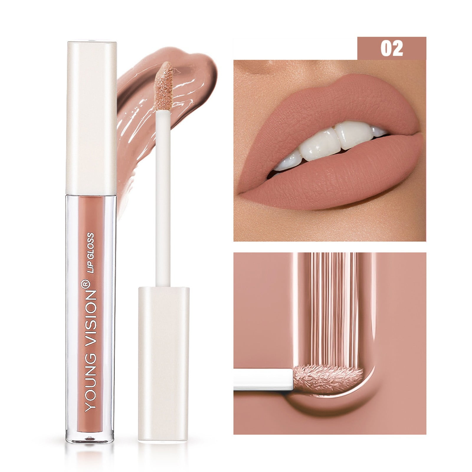Tking Fashion 6 Colour Matte Liquid Lipstick Makeup Set Velvety Long