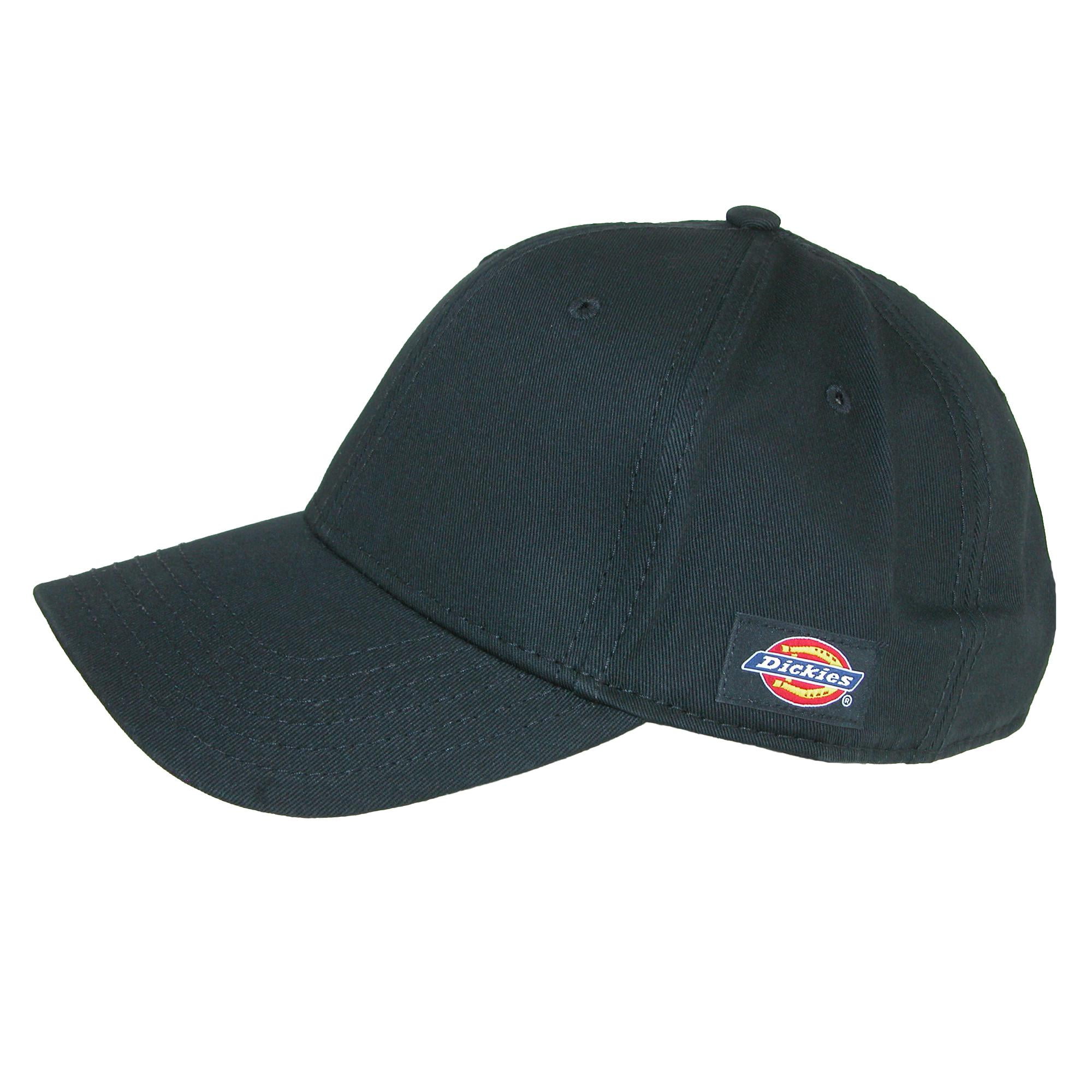 Dickies Core Black Adjustable Cap Baseball Adult Strapback Solid ...