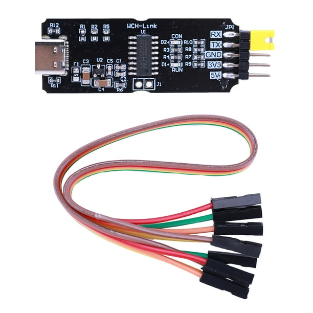 Emulador WCH-Link CMSIS-DAP Descargar RISC-V en línea SWDTTL ARM TypeC ...