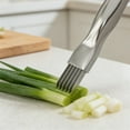 Stainless Steel Green Onion Slicer, Green Onion Shredder with ...