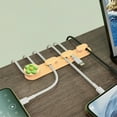 No Drill Cable Organizer Clips, Desktop Wire Management System for Data ...