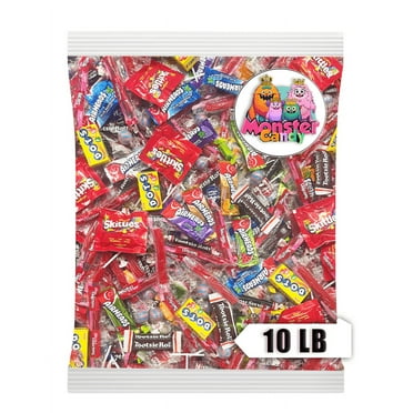 Bulk Candy Assortment, 1,000 Pieces, 9 lbs, Individually Wrapped for ...