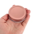 BESTYASH 12Sets Rose Plated Gold Tinplate Canning Jar Lids Wide Mouth ...