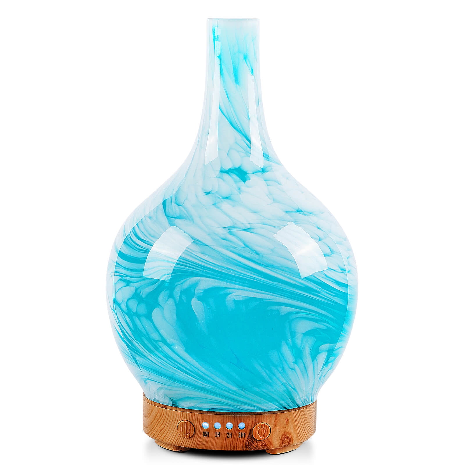 100ml Porseme Blue Wave Essential Oil Diffuser Glass Aromatherapy ...