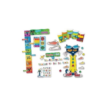 Teacher Created Resources Pete the Cat Numbers 0-20 Bulletin Board Set ...