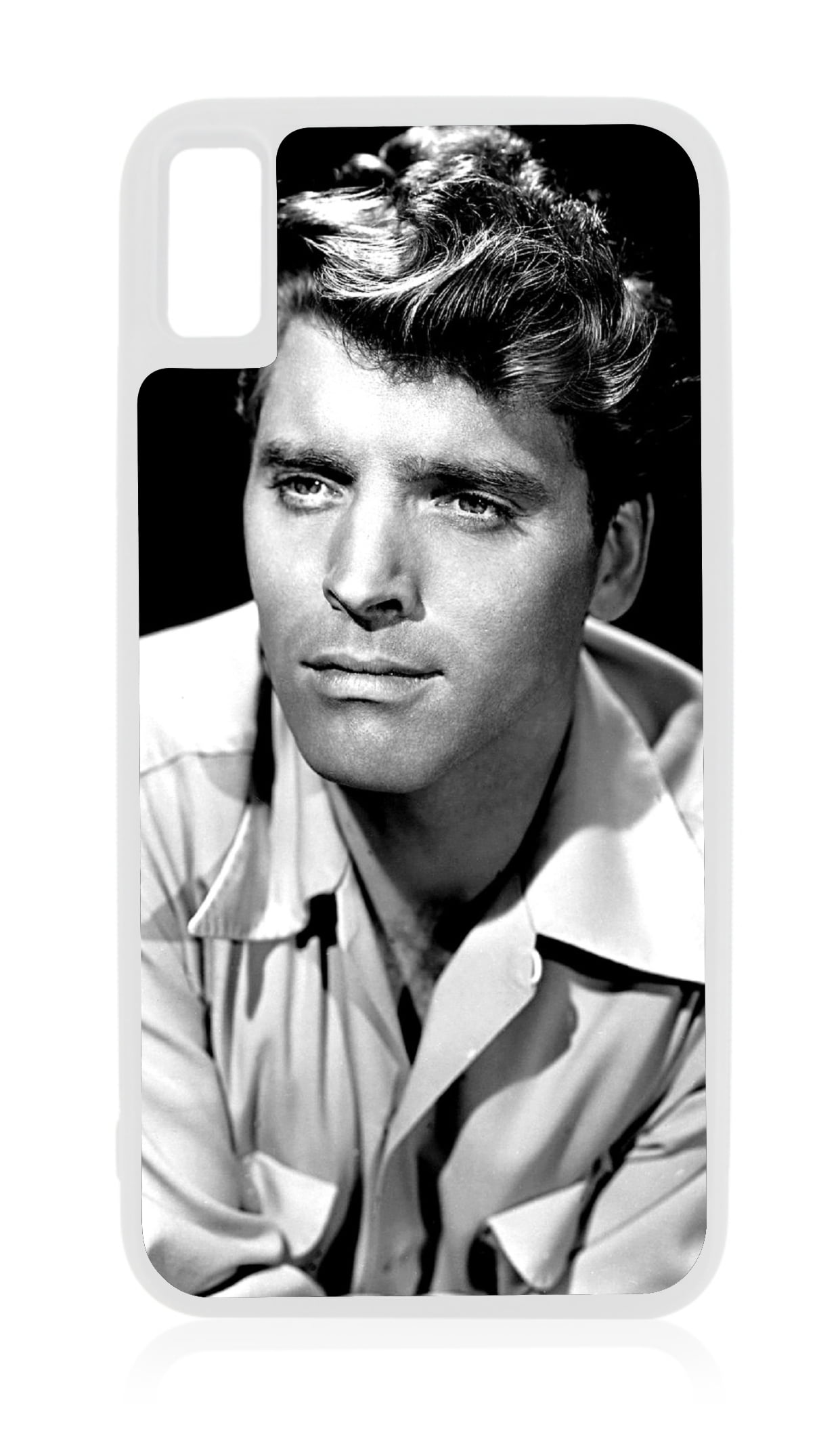 Burt Lancaster Vintage Celebrity Actor White Rubber Case for iPhone XR ...