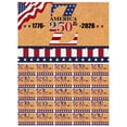 Doormat, Patriotic 250th Anniversary Front Door Mat, Custom Last Name ...