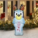 New Christmas Airblown Inflatables Yard Decoration Bluey with Wish List ...