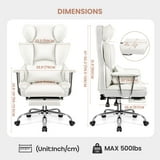 Premium Ergonomic Office Chair For Plus-Size Users, Executive High-Back ...