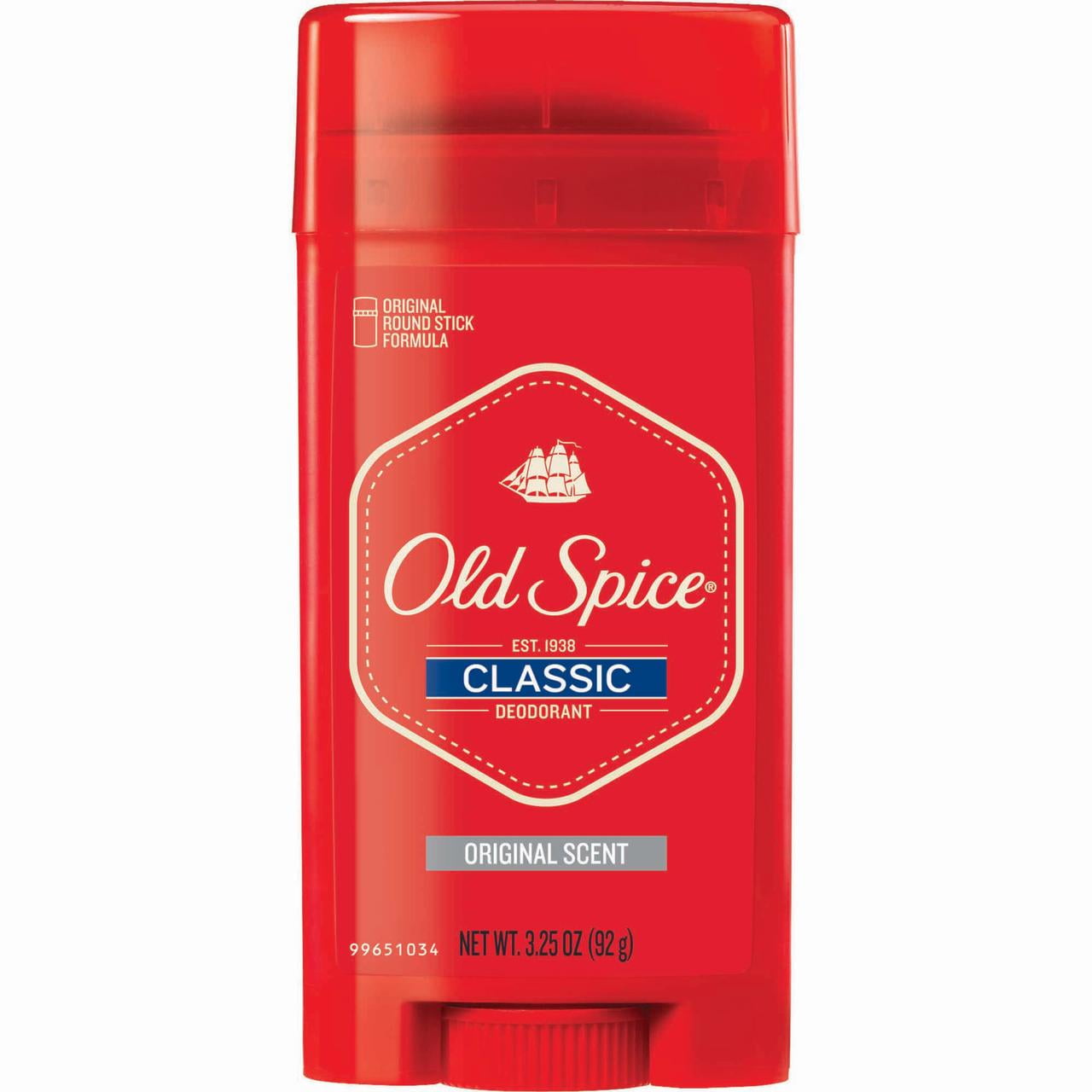 Old Spice Classic Deodorant Stick, Original Scent for Men, 3.25 oz ...