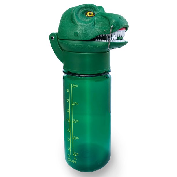 RoarBottle T-Rex - Roaring Dinosaur Water Bottle for Kids | Realistic ...