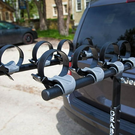Graber Grand Slam 4-Bicycle Rear Mount Car Carrier Hitch Bike Rack ...