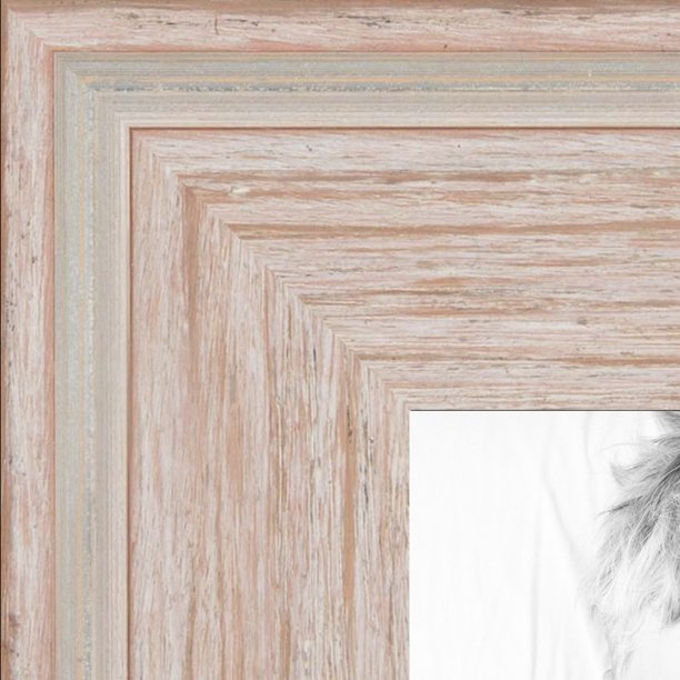 ArtToFrames 16x16 Inch Contrast White Picture Frame, This White Wood ...