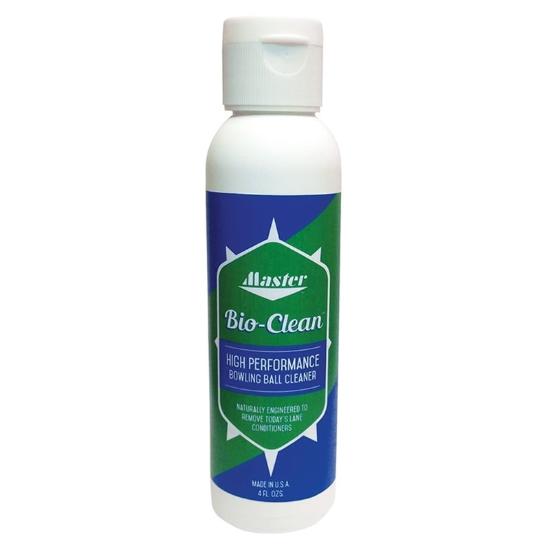 Master Bio Clean Bowling Ball Cleaner, 4 oz Bottle - Walmart.com