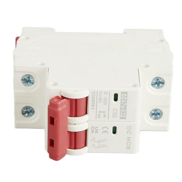 3P Direct Current Circuit Breaker, Compact 6000A Breaking Capacity ...