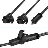 CJP-Geek Recliner Power Splitter Cable 2 Pin Y Cable 2 Motors to 1 for ...